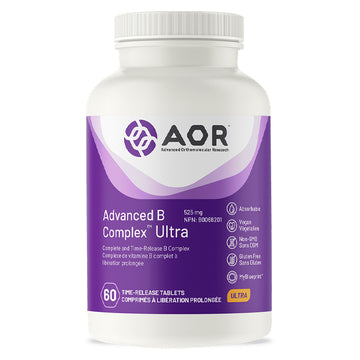 AOR Advanced B Complex Ultra 60 tabs – Pure Integrative Pharmacy