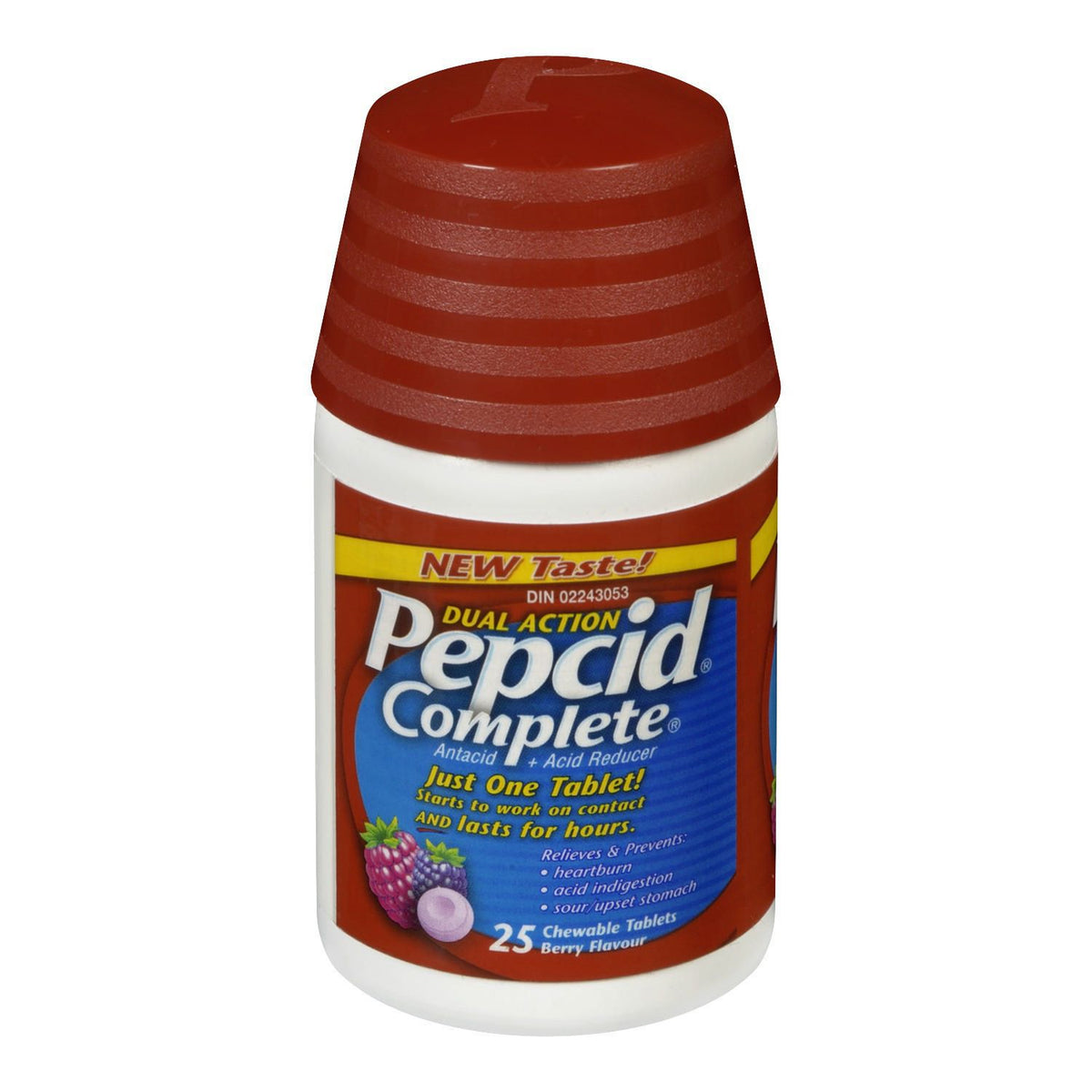 OTC Pepcid Complete Berry 25 Tabs – Pure Integrative Pharmacy
